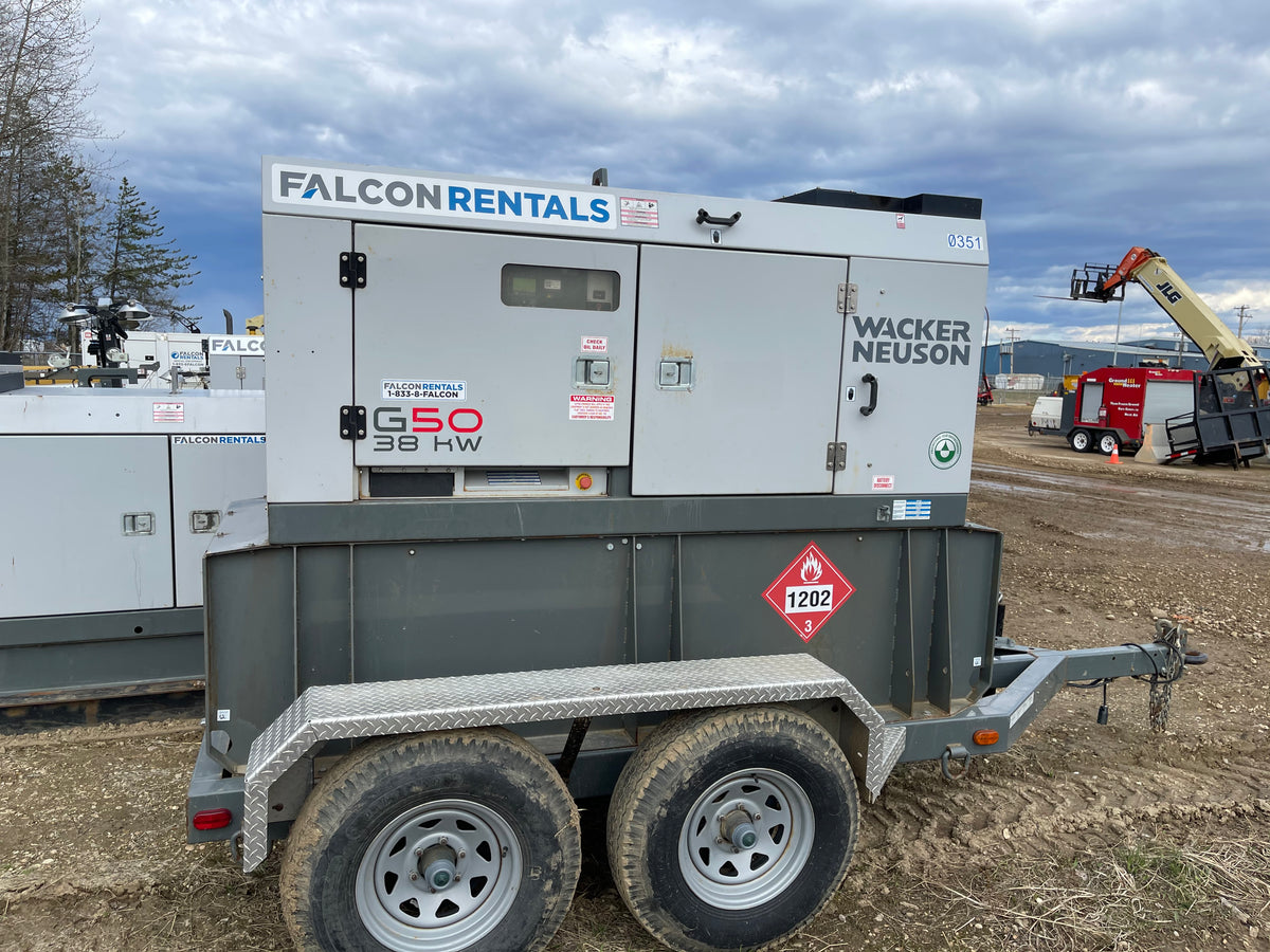 2014 Wacker Neuson G50 generator – Falcon Equipment Rentals